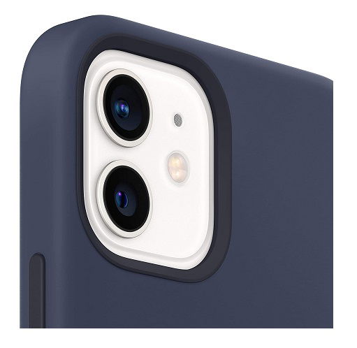 Apple Iphone 12 12 Pro Silicone Case With Magsafe Deep Navy Elive Nz