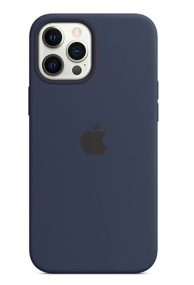 Apple Iphone 12 Pro Max Silicone Case With Magsafe Deep Navy Elive Nz