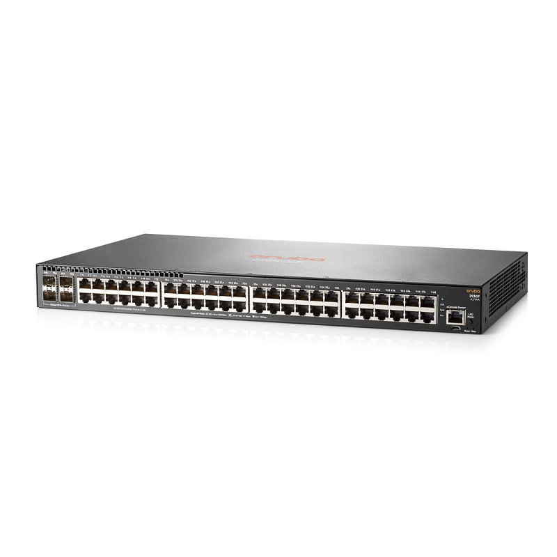 Aruba 2930F 48 Port Layer 3 Gigabit Managed Switch 4 SFP+ JL254A | Elive NZ