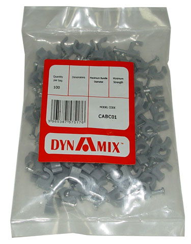 Dynamix Cable Clips 100 Pack | Elive NZ