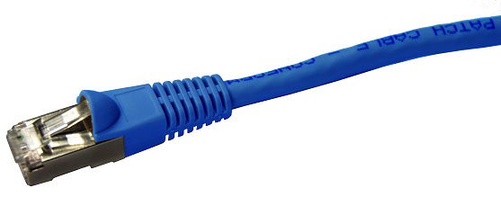 Dynamix 0.3M Blue Cat6A STP 10G Patch Lead PLE-AUGS-PP | Elive NZ