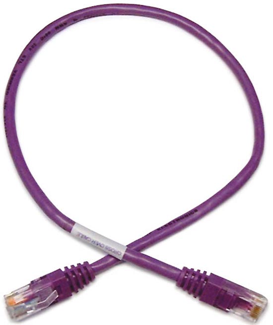Dynamix 10M Purple Cat6 UTP Cross Over Patch Lead PL-X6-10 | Elive NZ