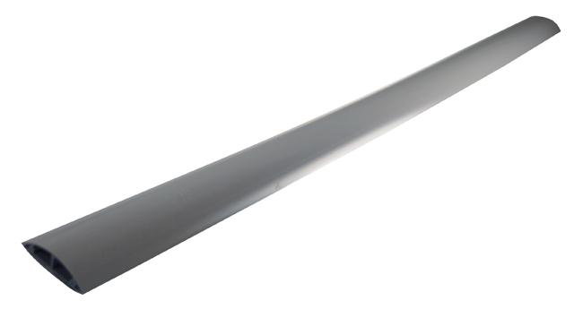 Dynamix 1m Floor Mount Round Wiring Duct - Grey | Elive NZ