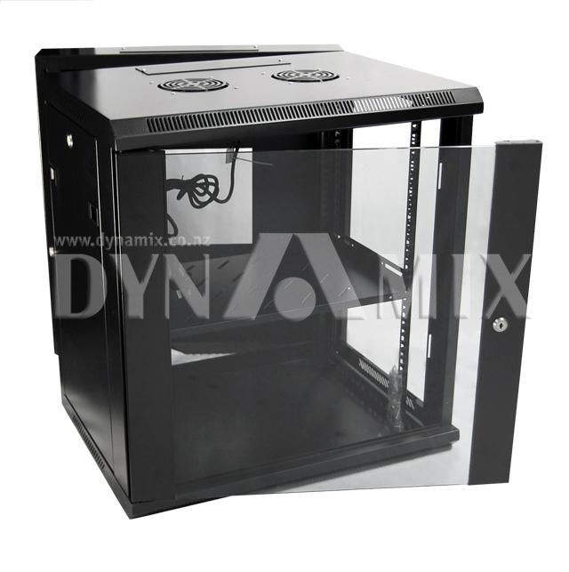 Dynamix 12RU 600mm Deep Universal Swing Wall Mount Cabinet - Removable ...