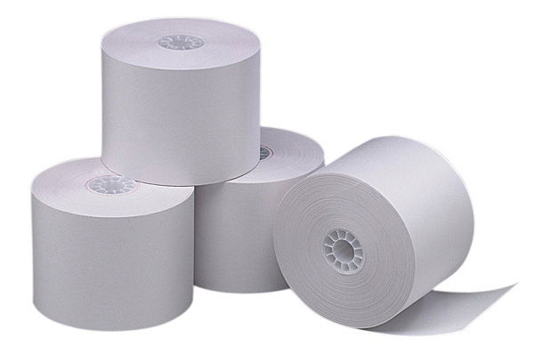 Generic 76 x 76mm Three Ply Bond Paper Rolls - Box of 50 Rolls | Elive NZ