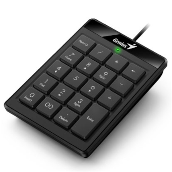 Genius Numpad 110 USB Wired Numeric Keypad Black | Elive NZ