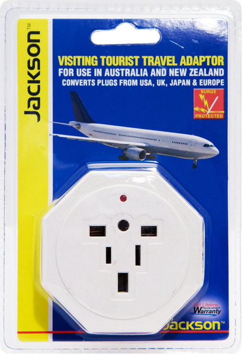 Jackson Travel Adapter Charging Port International NZ PTA878 | Elive NZ