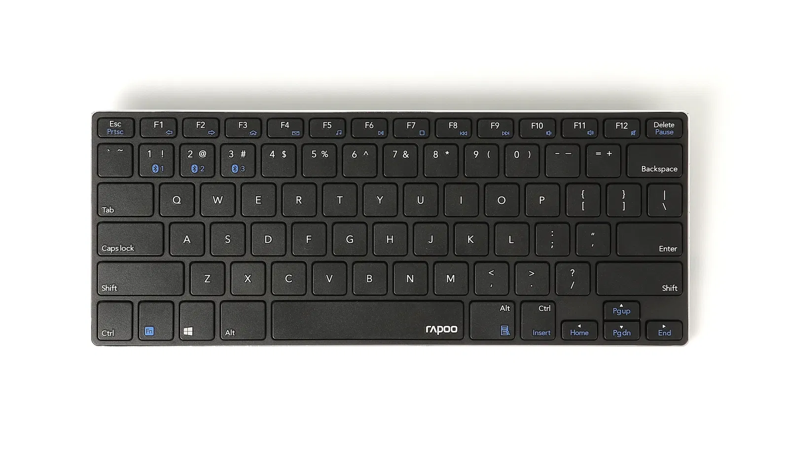 Rapoo E6080 Bluetooth Ultra-Slim Keyboard Black | Elive NZ