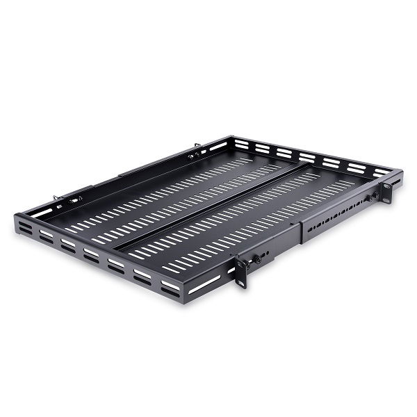 StarTech 1U Adjustable Vented Rack Mount Shelf ADJSHELFHDV2 | Elive NZ StarTech 1U Adjustable Vented Rack Mount Shelf ADJSHELFHDV2 | Elive NZ