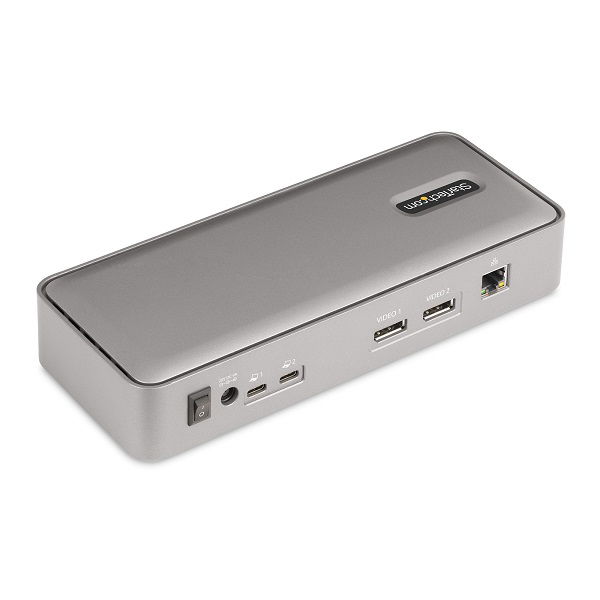 StarTech Dual-Laptop Docking Station 129N-USBC-KVM-DOCK | Elive NZ StarTech Dual-Laptop Docking Station 129N-USBC-KVM-DOCK | Elive NZ