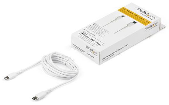 Startech 2m USB C to Lightning Cable RUSBCLTMM2MW | Elive NZ Startech 2m USB C to Lightning Cable RUSBCLTMM2MW | Elive NZ