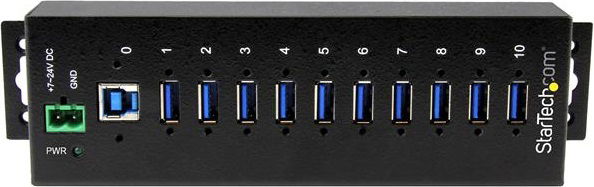 Startech 10-Port Industrial USB 3 Hub ST1030USBM | Elive NZ Startech 10-Port Industrial USB 3 Hub ST1030USBM | Elive NZ