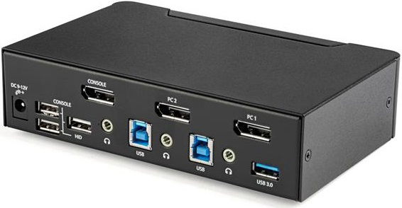 StarTech 2-Port 4K DisplayPort KVM Switch SV231DPU34K | Elive NZ StarTech 2-Port 4K DisplayPort KVM Switch SV231DPU34K | Elive NZ