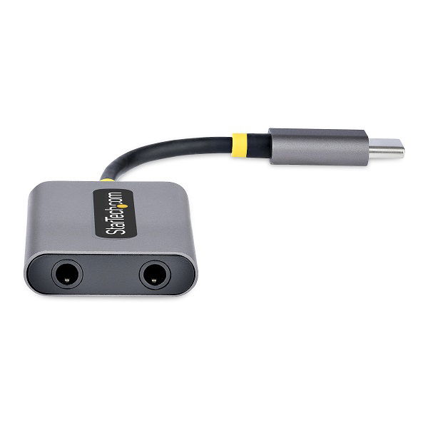 StarTech USB-C Dual Headset Adapter USBC-AUDIO-SPLITTER | Elive NZ StarTech USB-C Dual Headset Adapter USBC-AUDIO-SPLITTER | Elive NZ