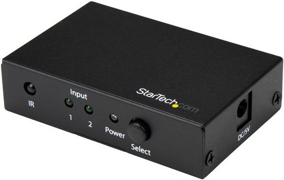 Startech 2-Port 4K HDMI Switch VS221HD20 | Elive NZ Startech 2-Port 4K HDMI Switch VS221HD20 | Elive NZ