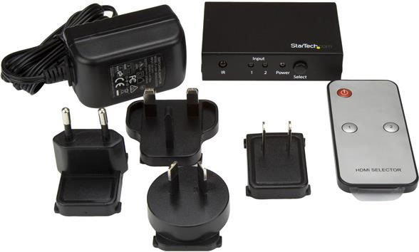 Startech 2-Port 4K HDMI Switch VS221HD20 | Elive NZ Startech 2-Port 4K HDMI Switch VS221HD20 | Elive NZ