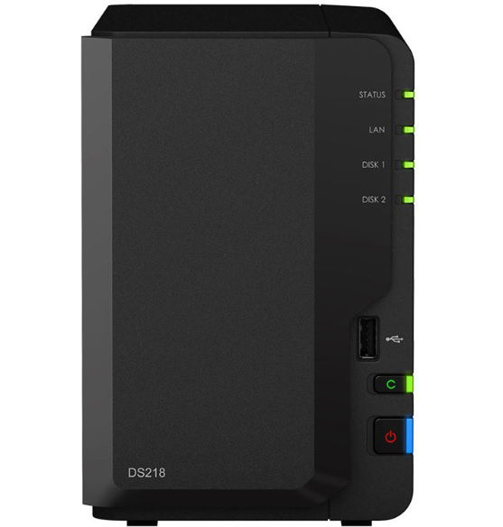 Synology DS218 2 Bay 2GB RAM Diskless Tower NAS | Elive NZ