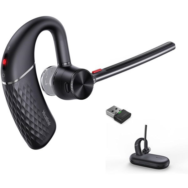 Yealink BH71 Pro Bluetooth In Ear Wireless Mono Headset Black | Elive NZ